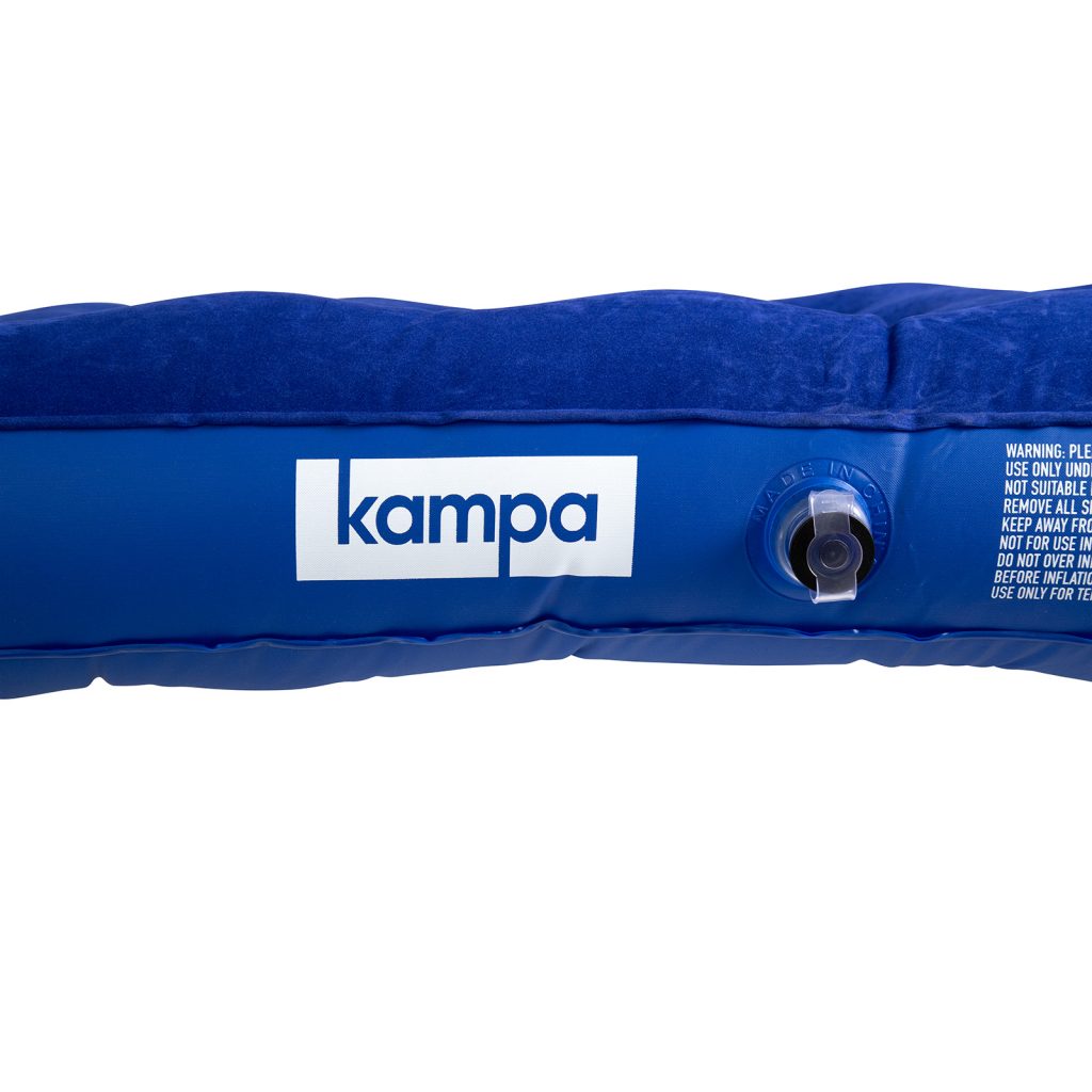KAMPA SINGLE INFLATABLE AIR BED WITH PUMP – Kampa